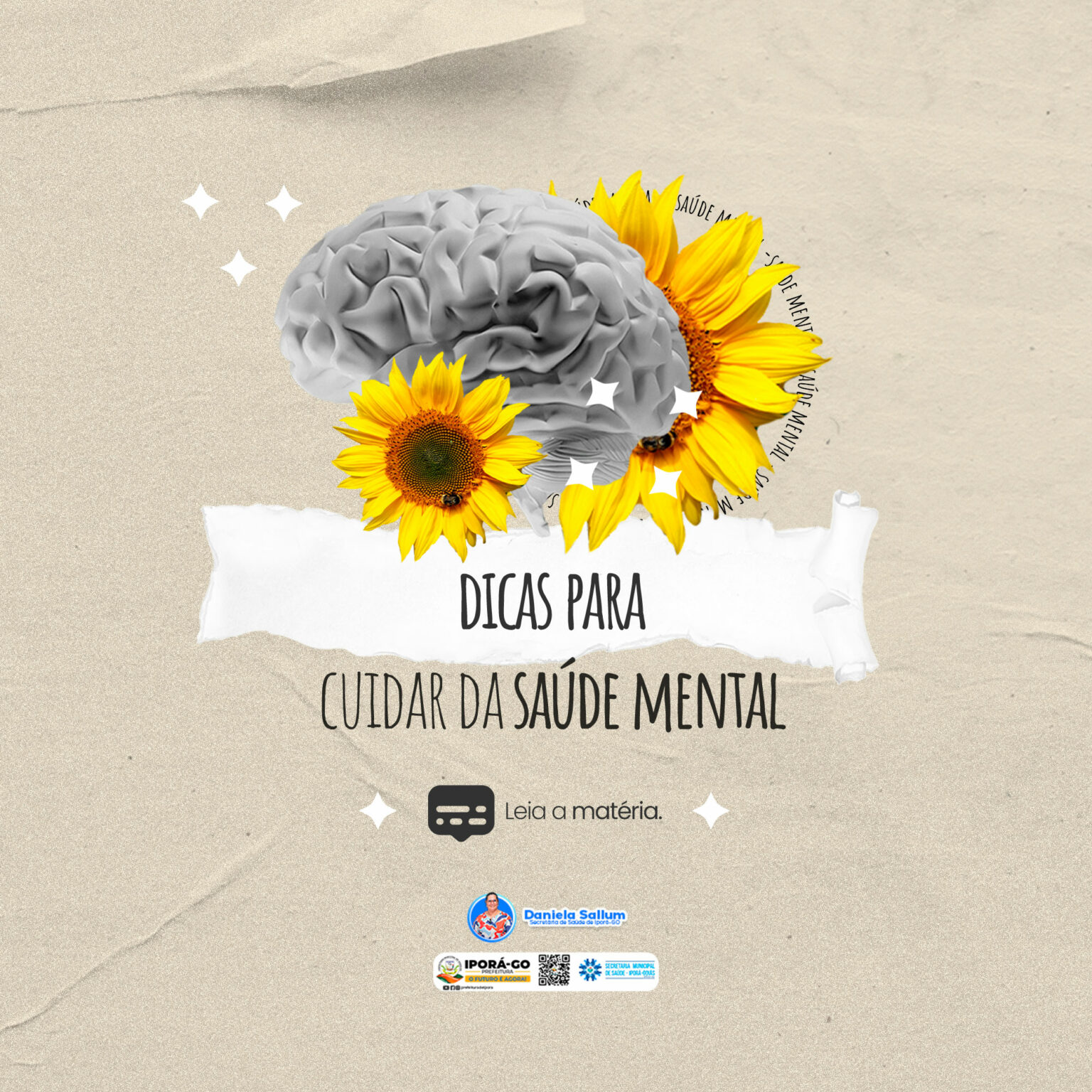 Dicas para cuidar da saúde mental - Prefeitura Municipal de Iporá